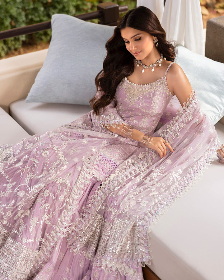 ZINNIA- LUXE LAWN EDITION- 2025 BY FAIZA SAQLAIN – Heer Rang Studio