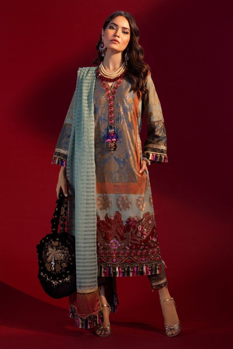 4B (3 Piece)- Kurnool ’20 Unstitched Collection – Heer Rang Studio