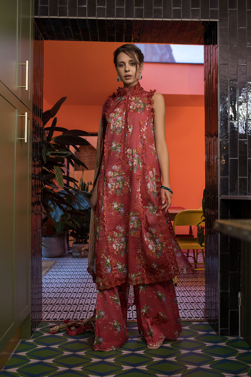 DESIGN 5B SUMMER VITAL '24 UNSTITCHED – Heer Rang Studio