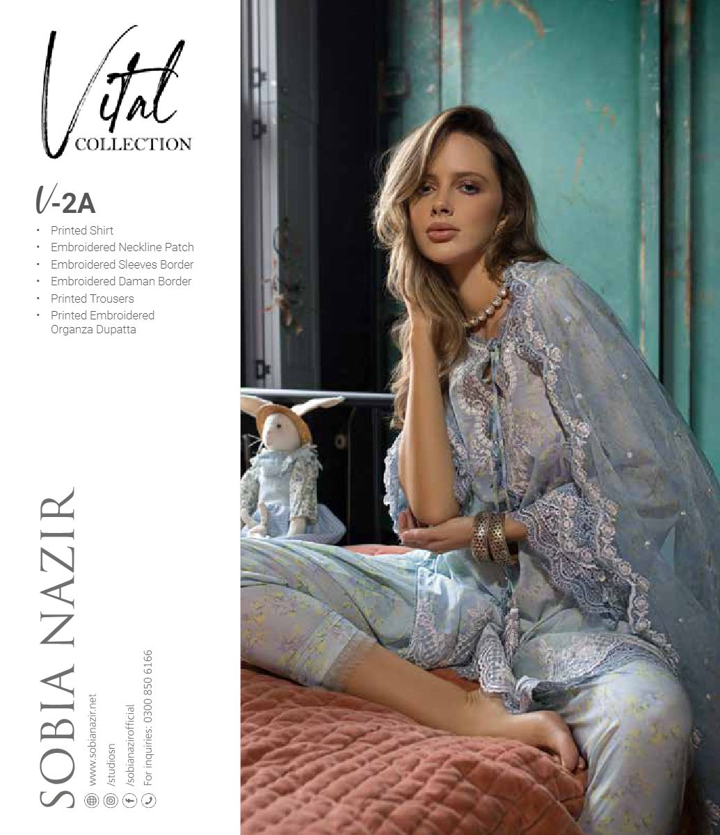 DESIGN 2A SUMMER VITAL '24 UNSTITCHED – Heer Rang Studio